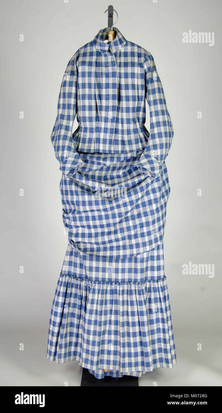 Morning dress MET 60.38.3a-c front CP1 Stock Photo - Alamy
