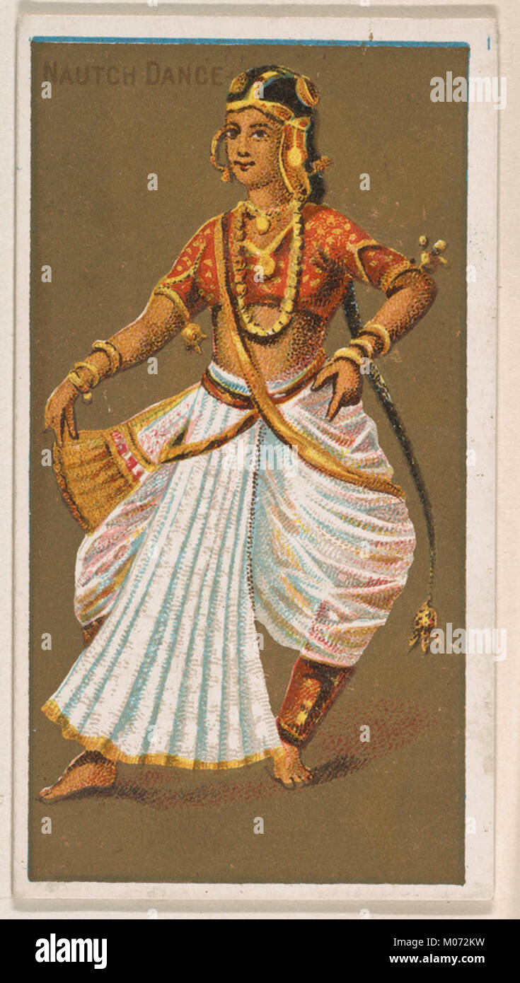 Nautch dance hi-res stock photography and images - Alamy
