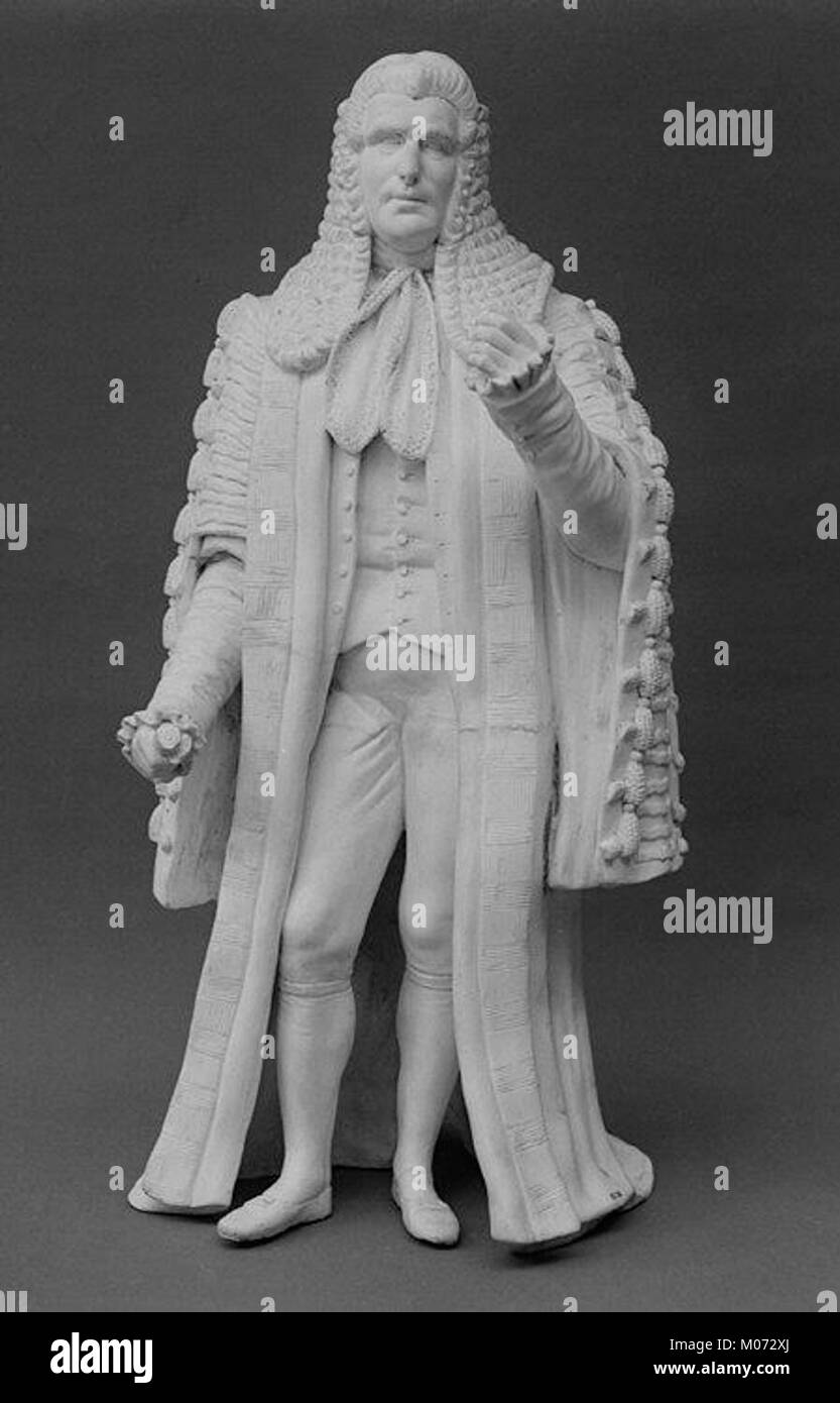 This portrait of Lord Lyndhurst, a prominent British politician ...
