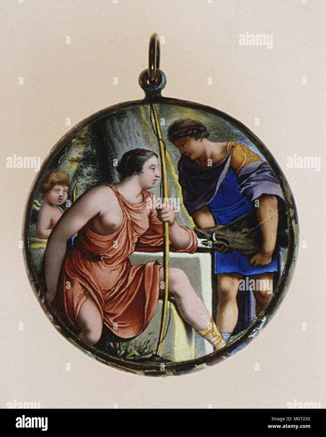 The Hunt of the Caledonian Boar depicts an ancient Greek mythological ...