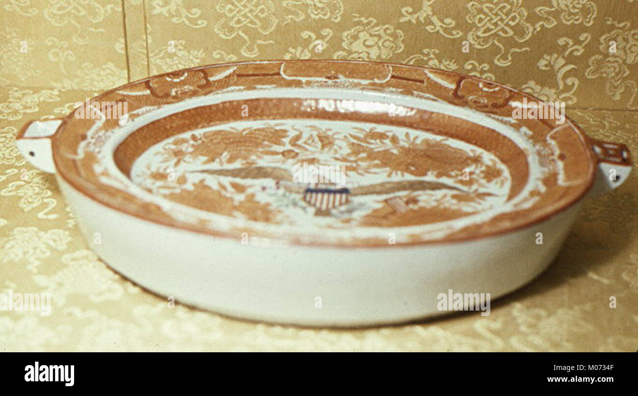 This hot water platter, part of the MET collection, is an example of ...