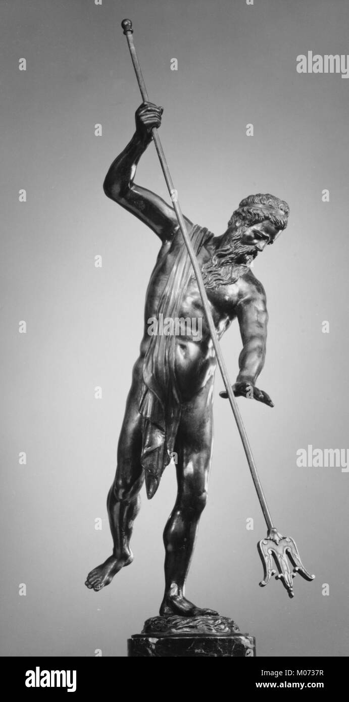 This sculpture of Neptune, the Roman god of the sea, represents the ...