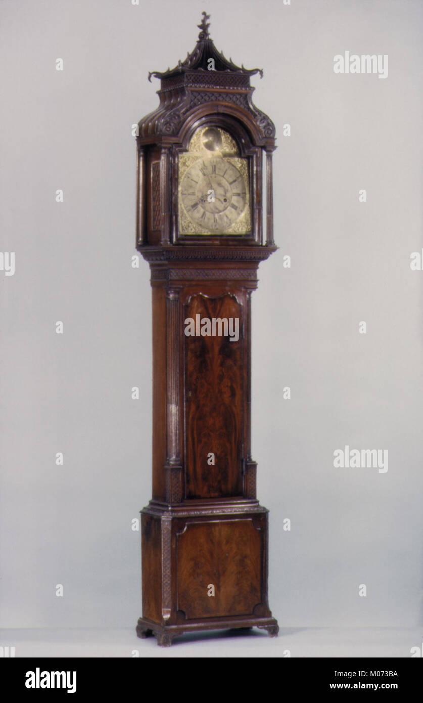 Longcase clock MET ES7067 Stock Photo - Alamy