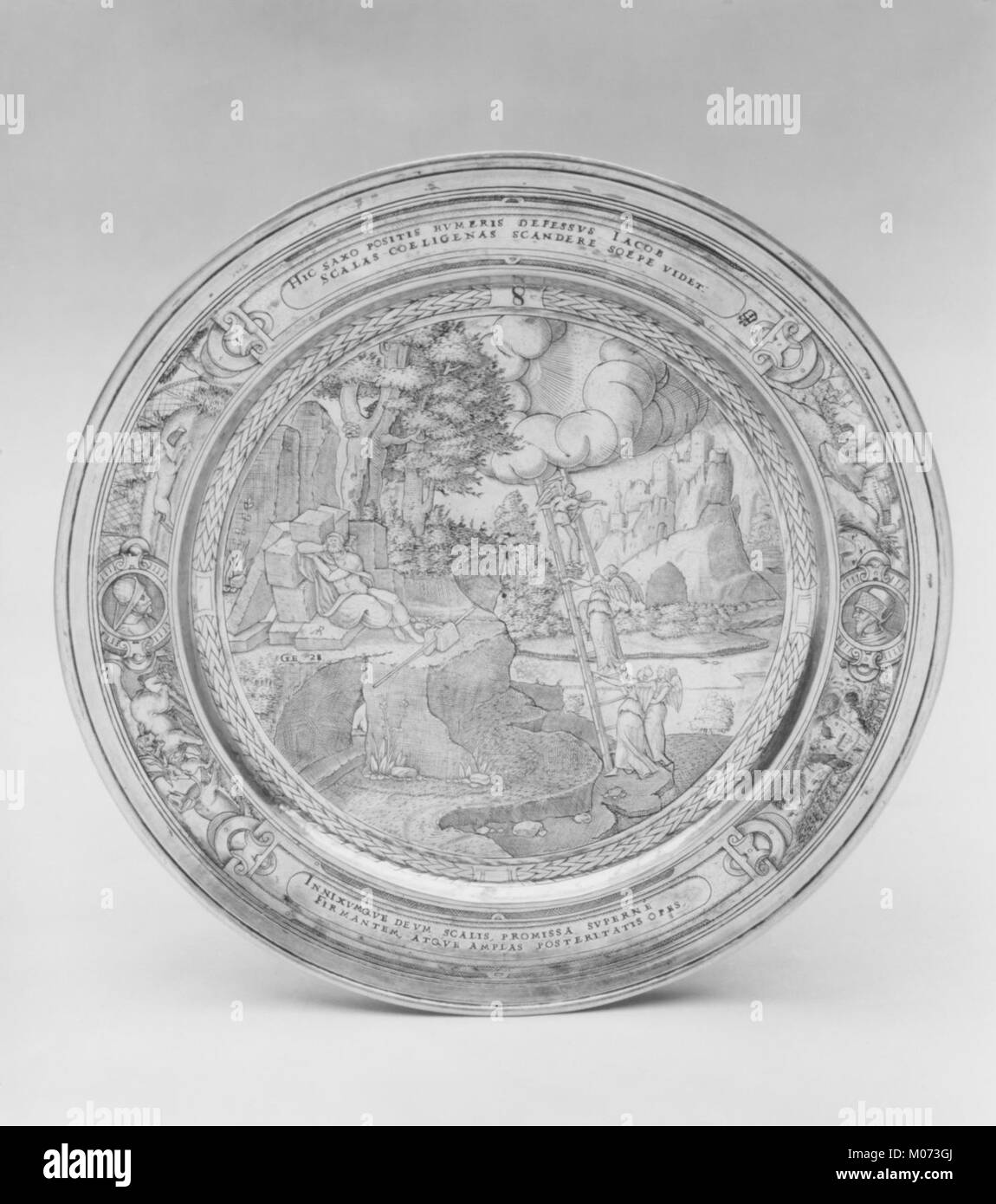 This painting 'Jacob's Dream' (MET 184294) depicts Jacob's biblical ...