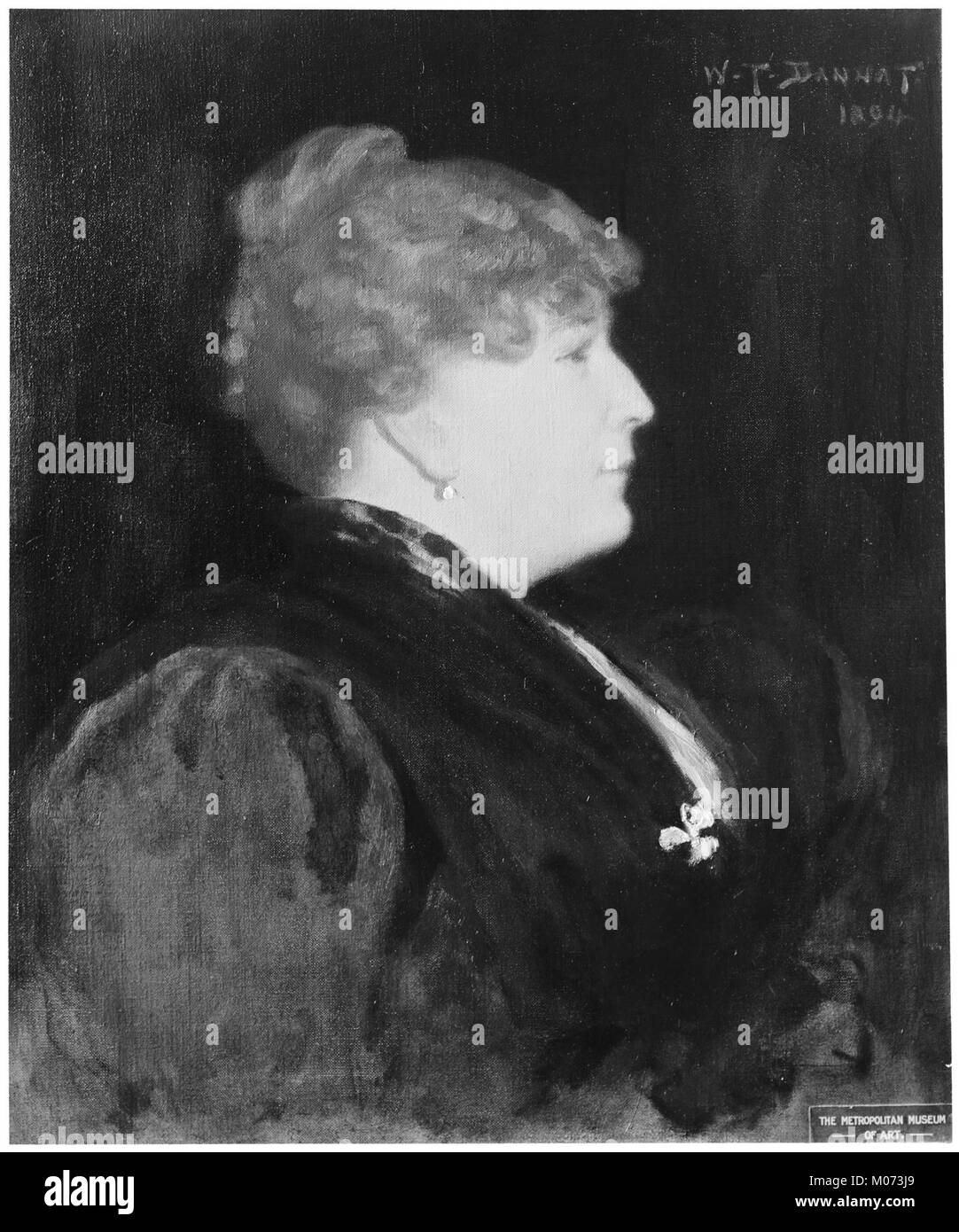 This portrait of Margarette A. Jones, part of the MET collection, is a ...