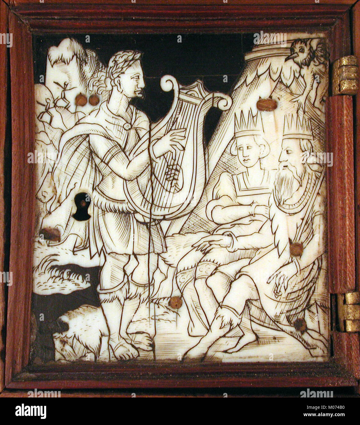 This miniature collector's cabinet is an exquisite example of detailed ...