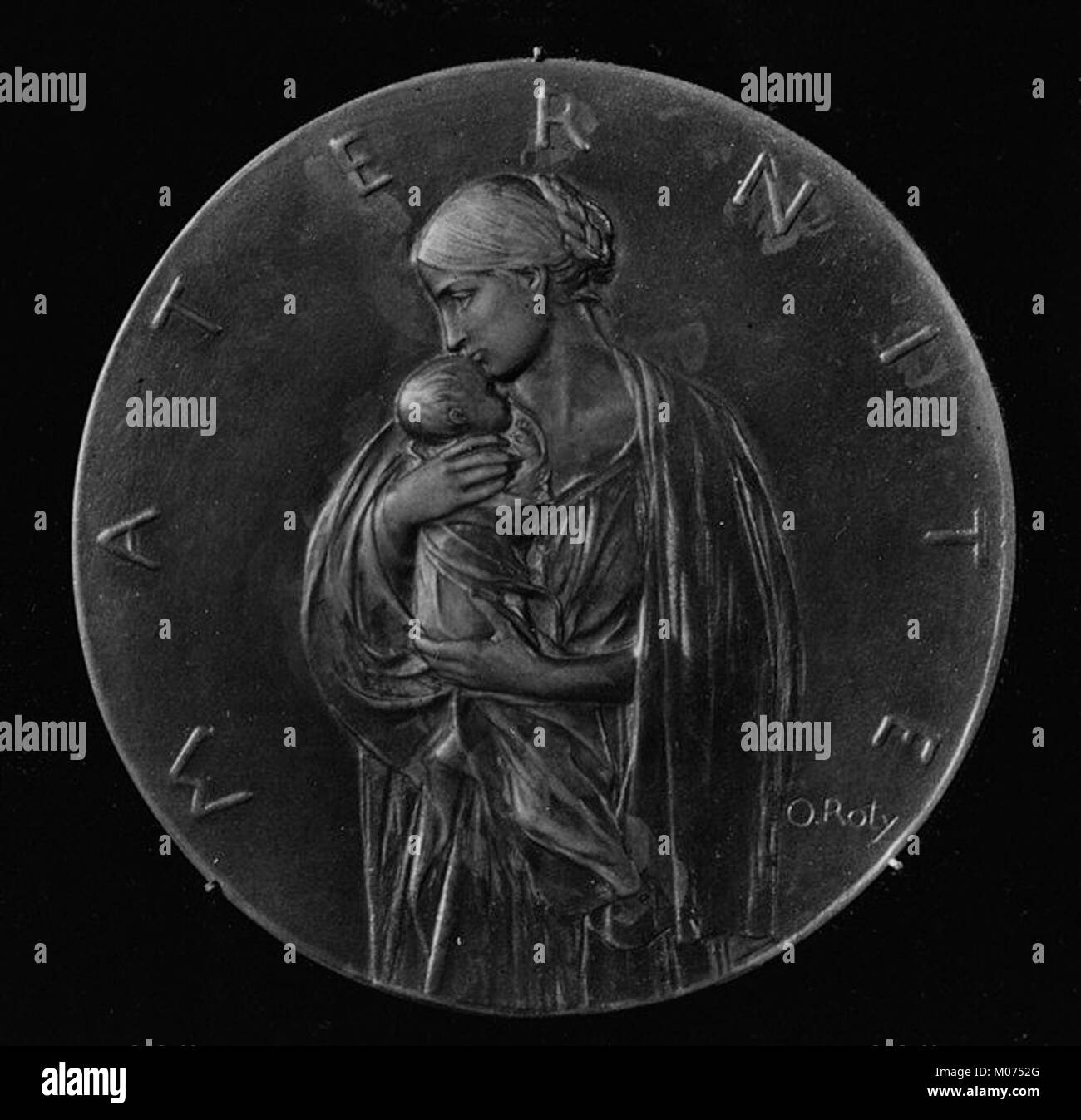 This memorial artwork commemorates the baptism of Jean Georges Emile ...