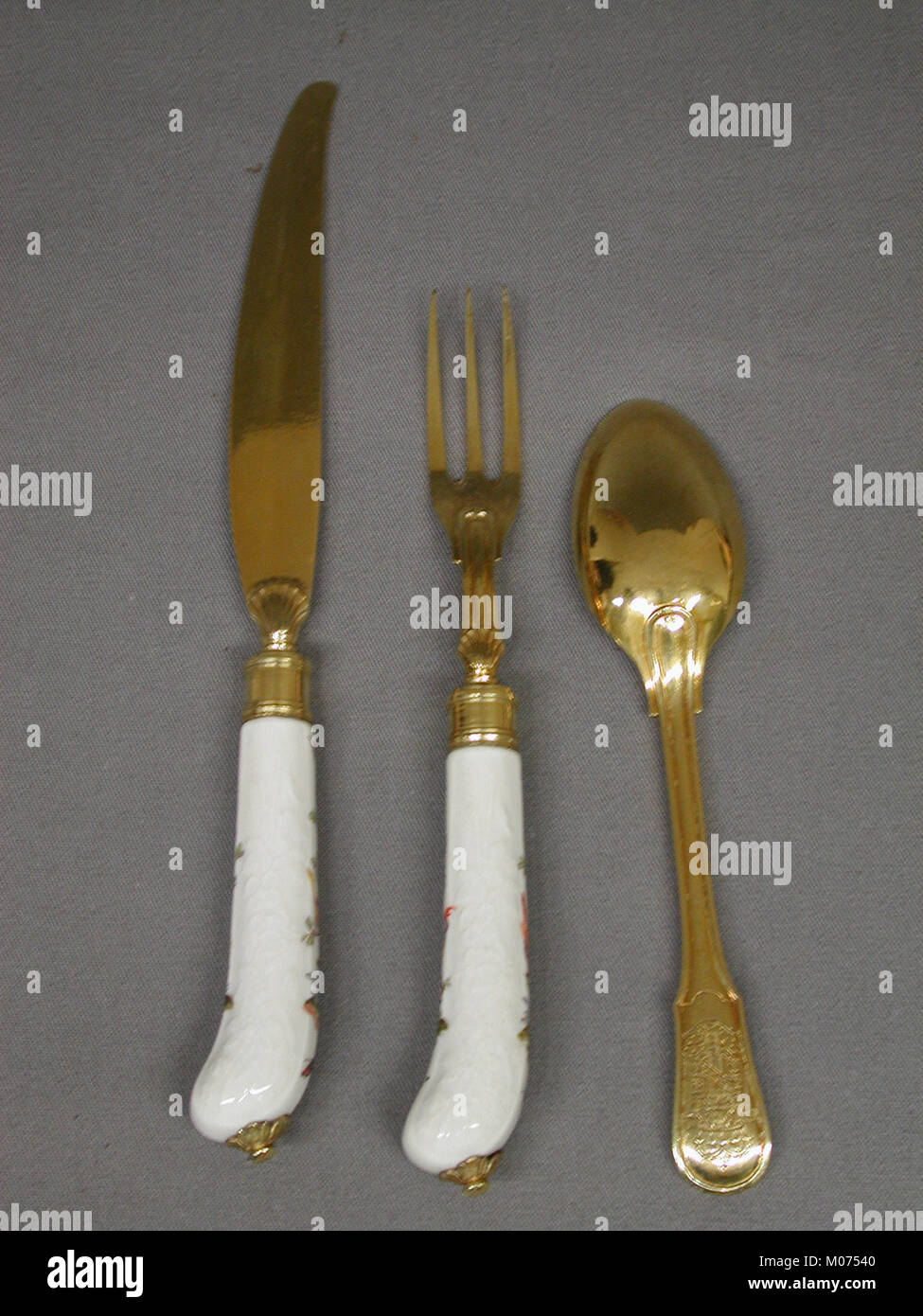 This knife, featuring a detailed blade and handle, is an example of ...