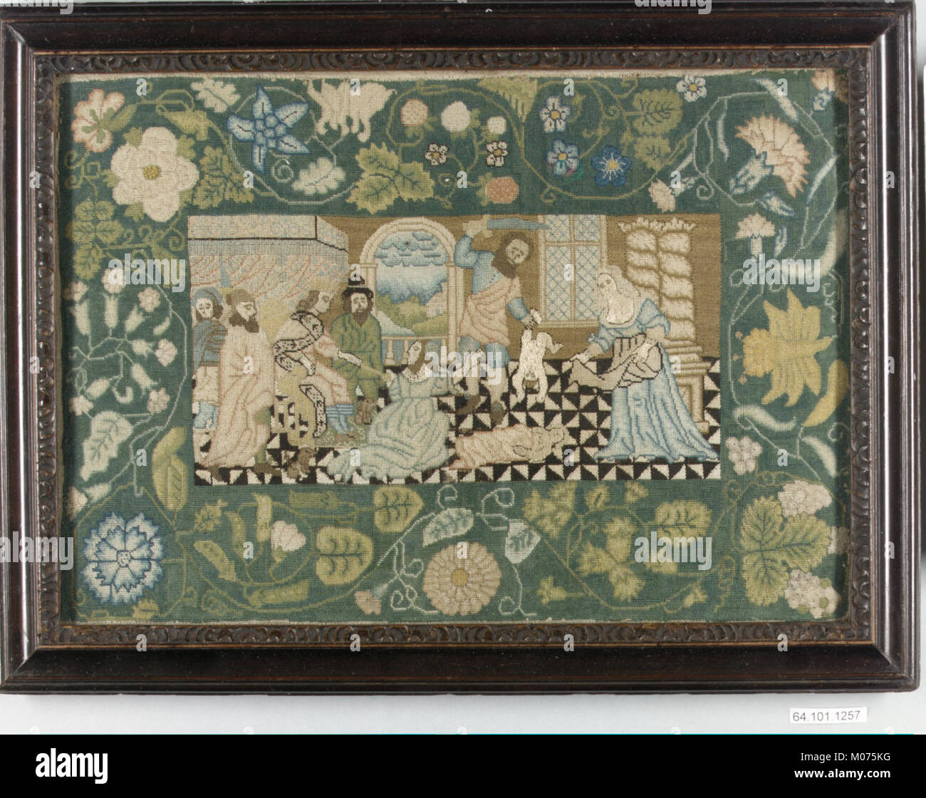 This depiction of the Judgement of Solomon captures a moment from the ...