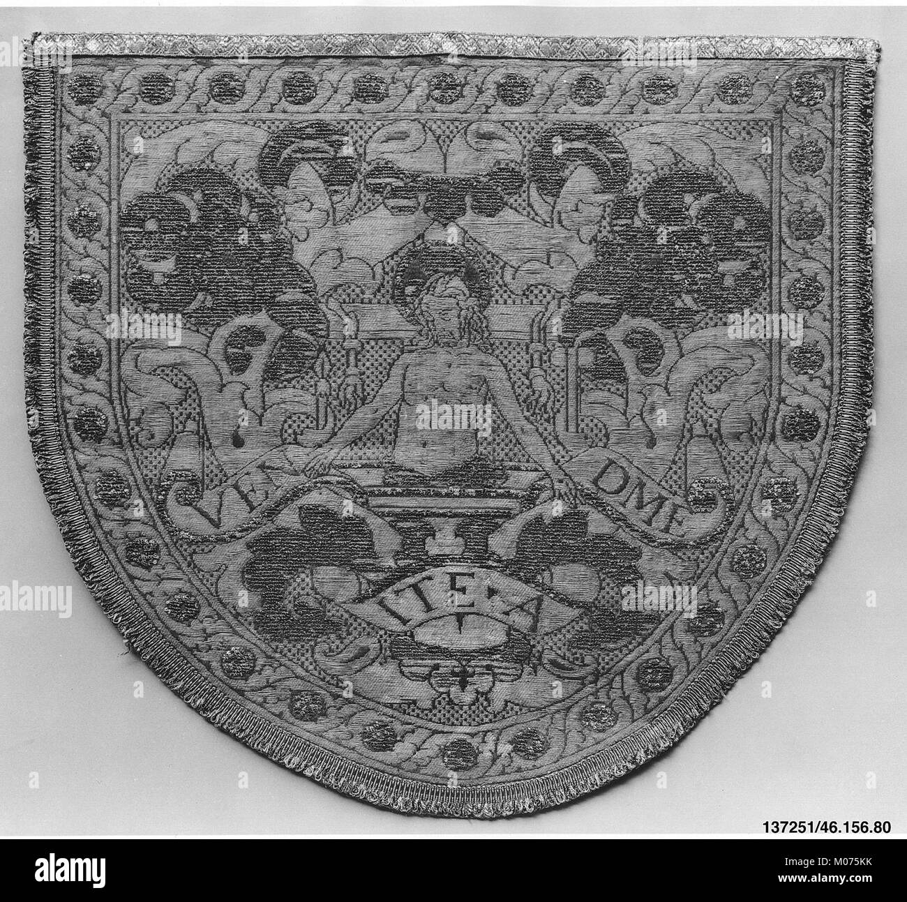 Hood for a cope MET 137251 Stock Photo - Alamy