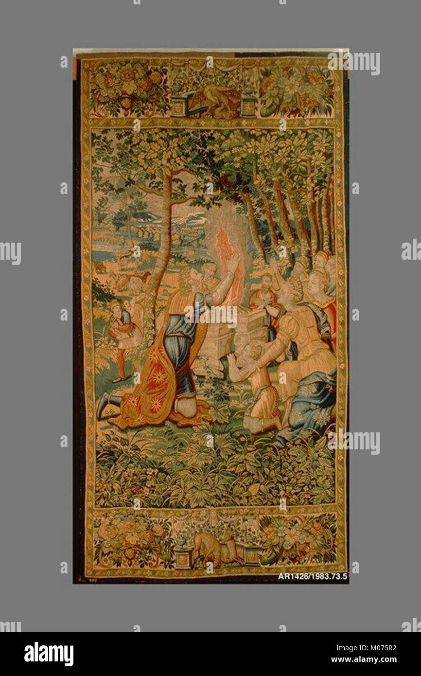 Art from The Story of Jacob series, depicting Jacob's sacrifice after ...