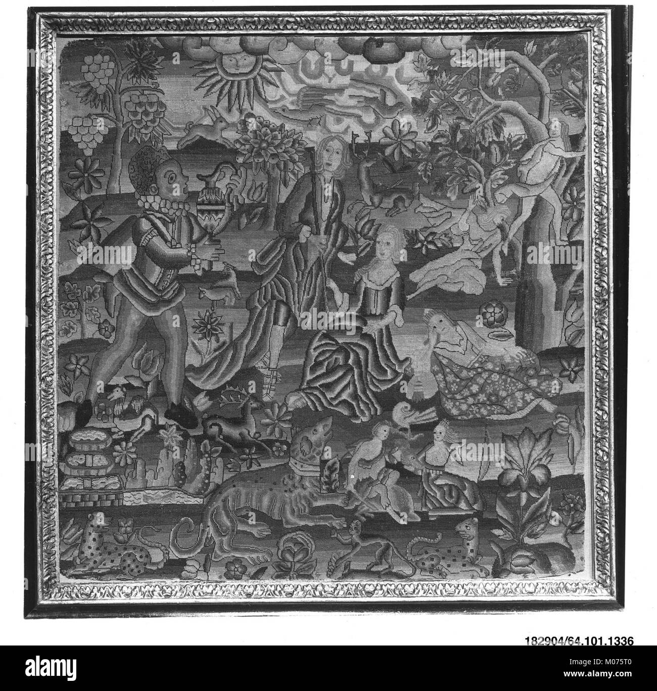 This artwork depicts the mythological story of Meleager and Atalanta ...