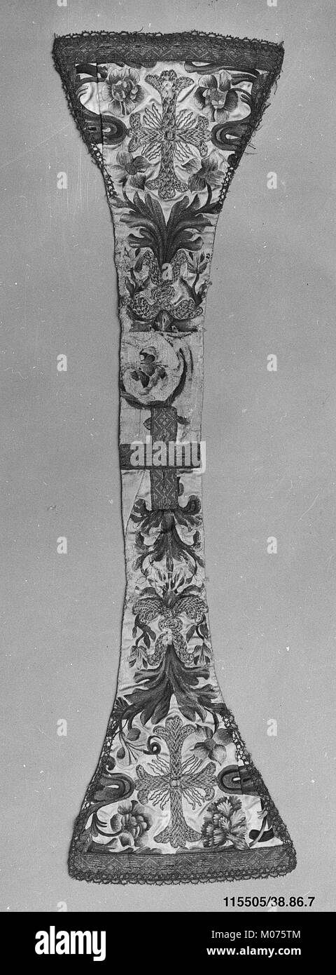 This maniple is a liturgical garment worn by clergy during Christian ...