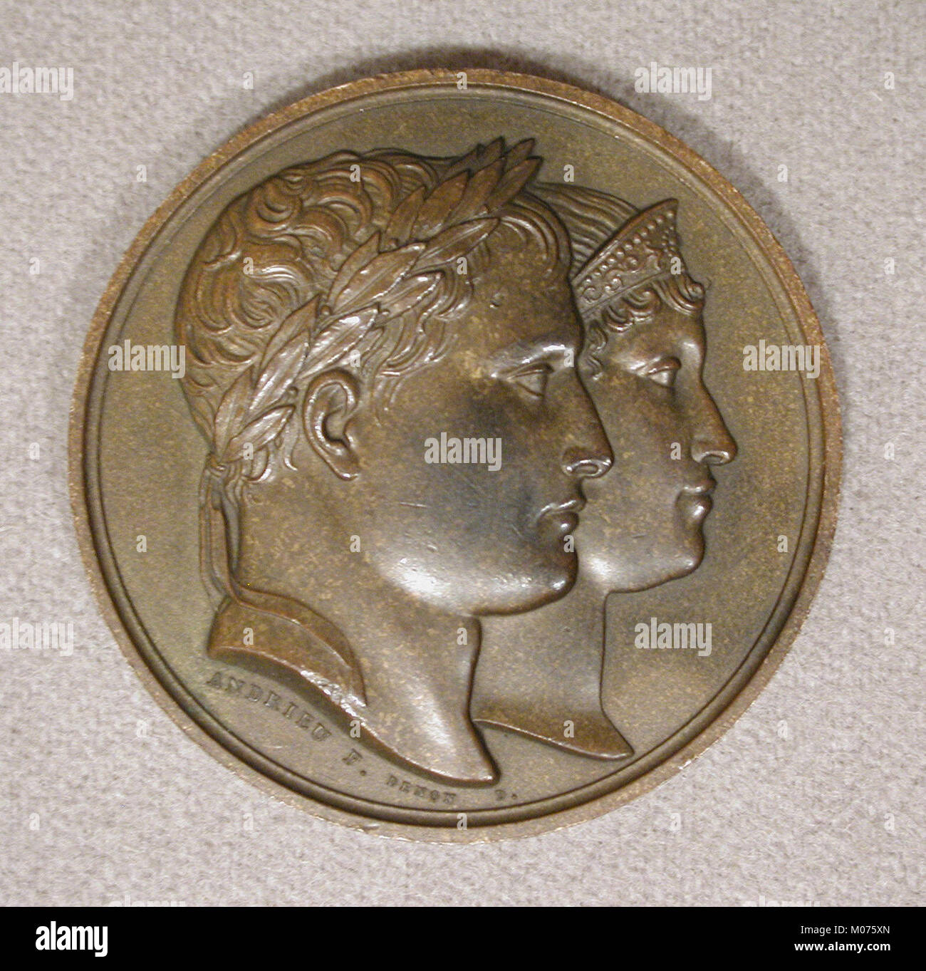 This artwork commemorates the marriage of Napoleon Bonaparte and Marie ...