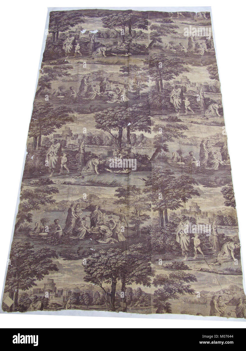 This artwork depicts scenes from the life of Moses, showcasing key ...