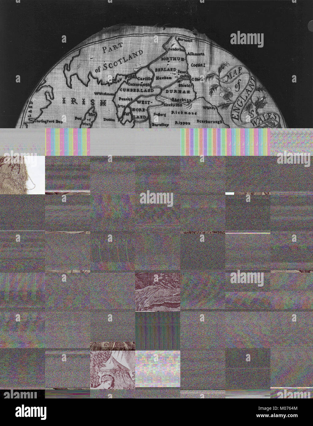 Map sampler hi-res stock photography and images - Alamy