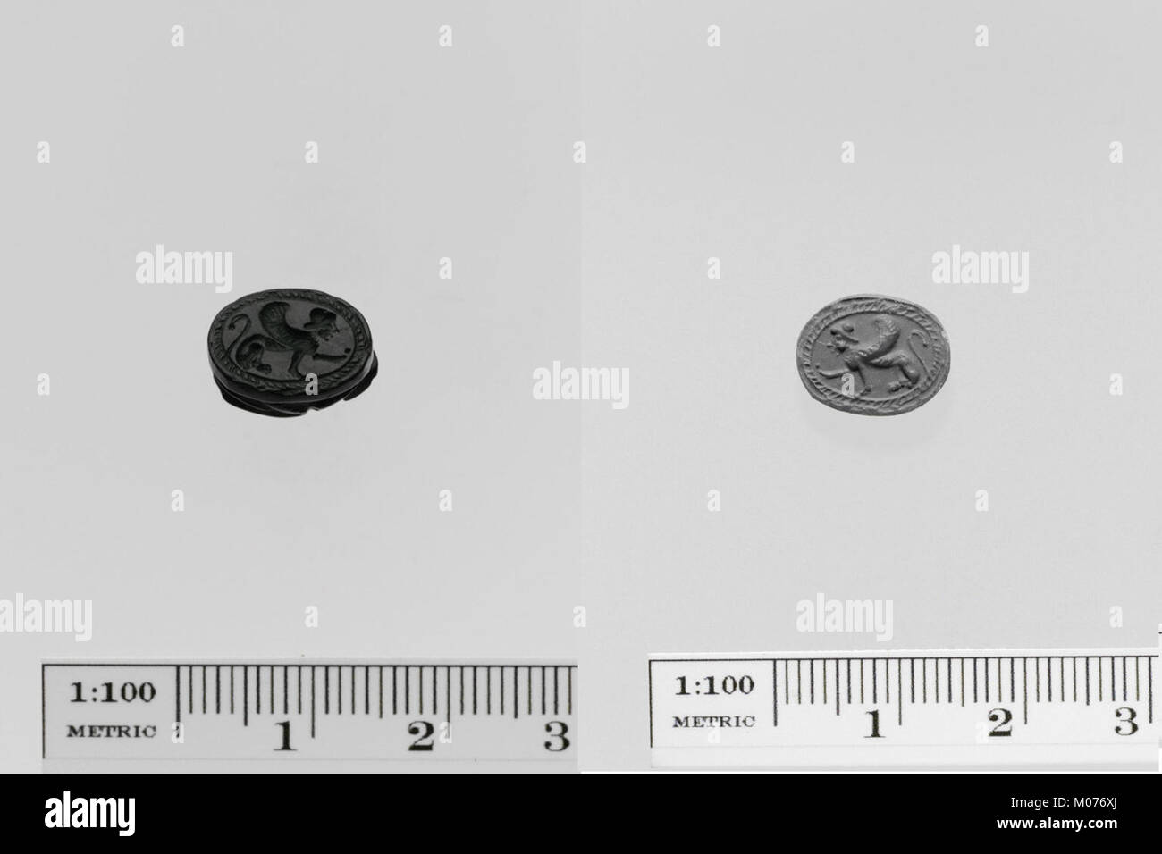This jasper scarab is an ancient Egyptian artifact used as a seal or ...
