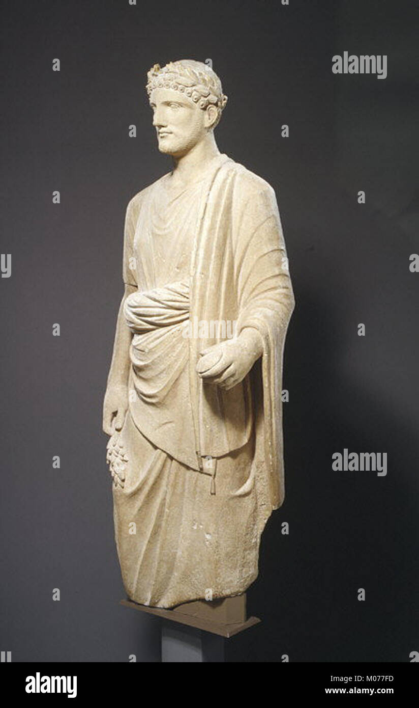 Limestone statue young man hi-res stock photography and images - Alamy