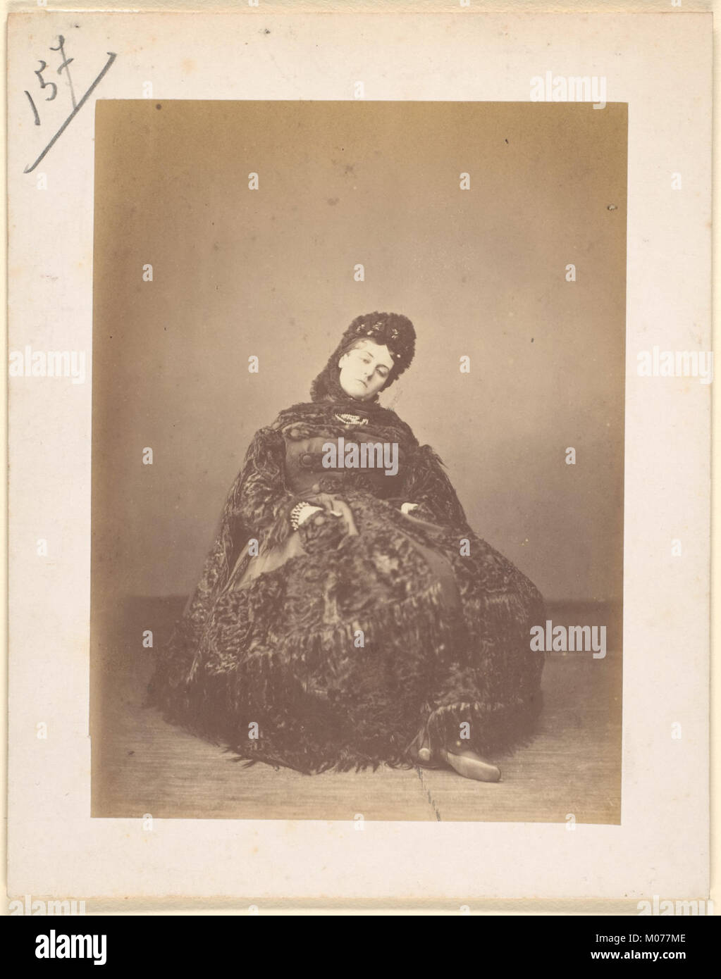 A textile piece known as 'Le Caracul' (L'Astrakhan), part of the MET ...