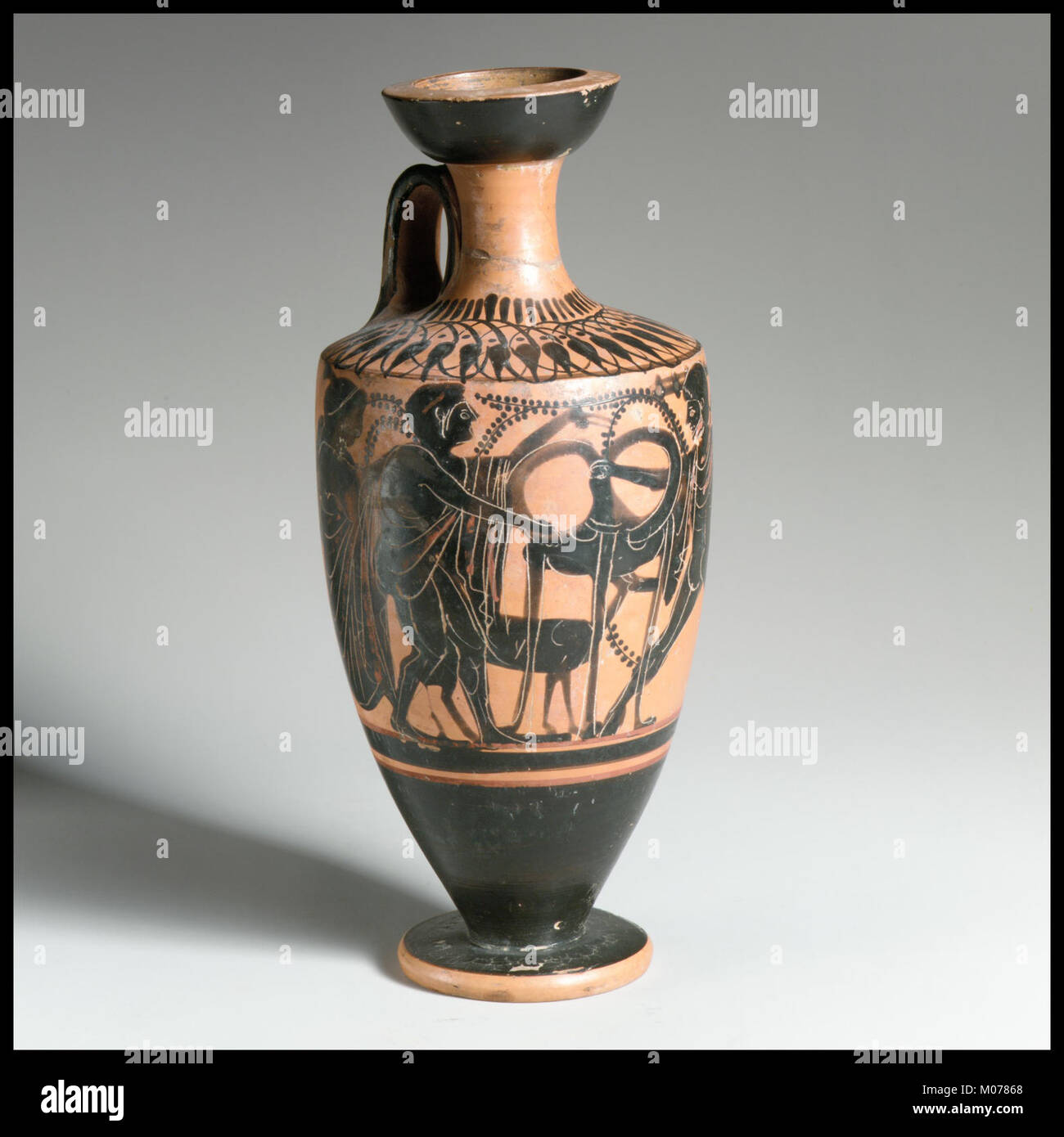 This lekythos, a type of ancient Greek vessel, is part of the MET ...