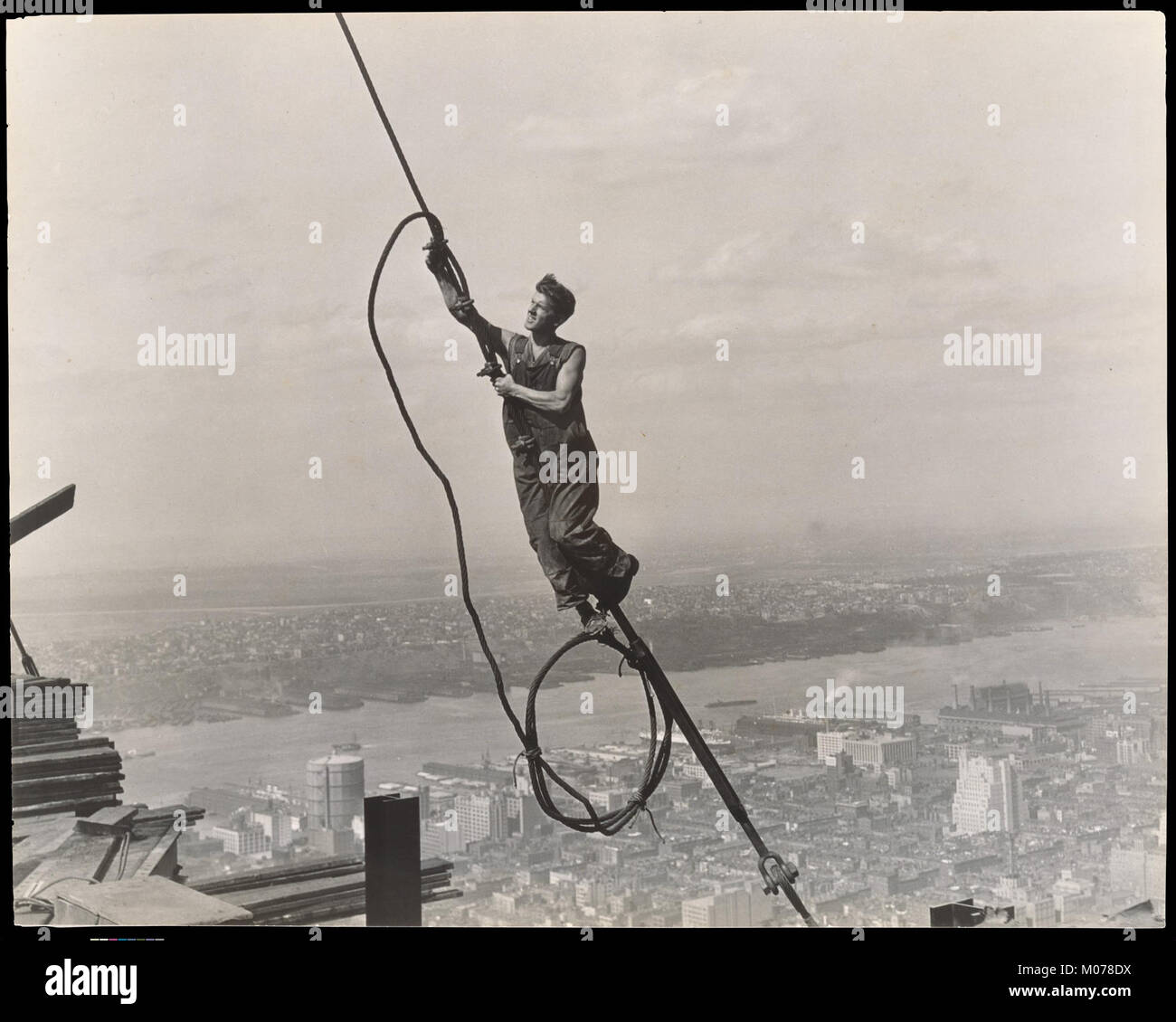 This dramatic image of Icarus falling toward the Empire State Building ...