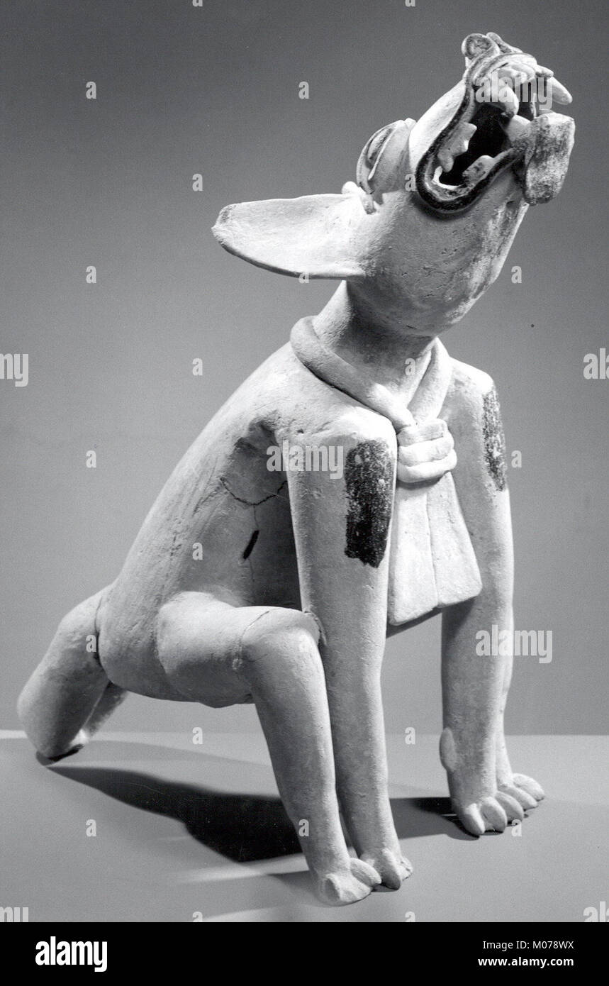 This depiction of a howling canine captures the natural expression of ...