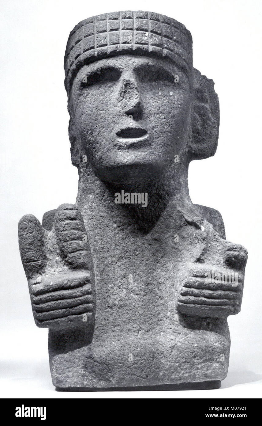 A depiction of Chicomecoatl, the Aztec maize goddess, showcasing her ...