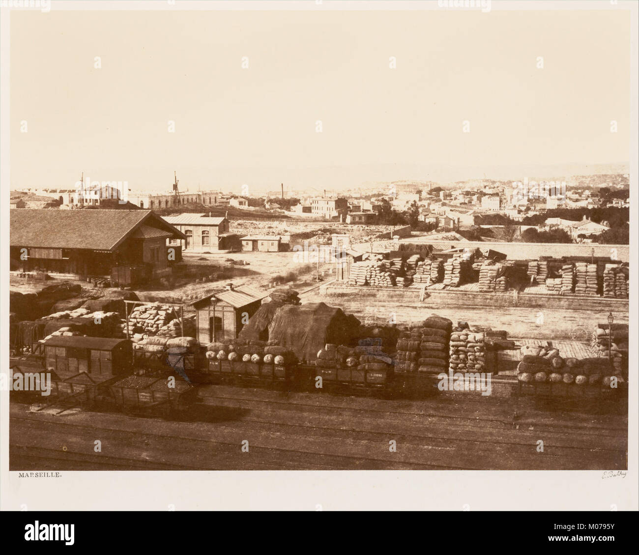 This photograph of Marseille captures the city's essence, showcasing ...