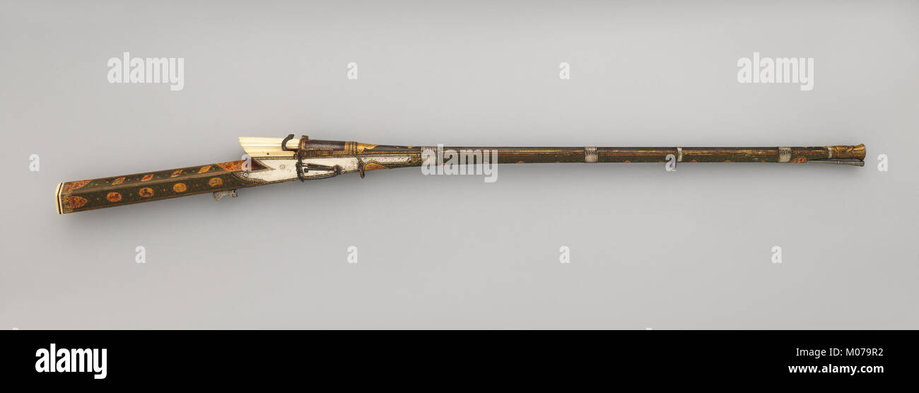 Matchlock Gun MET DP166283 Stock Photo - Alamy