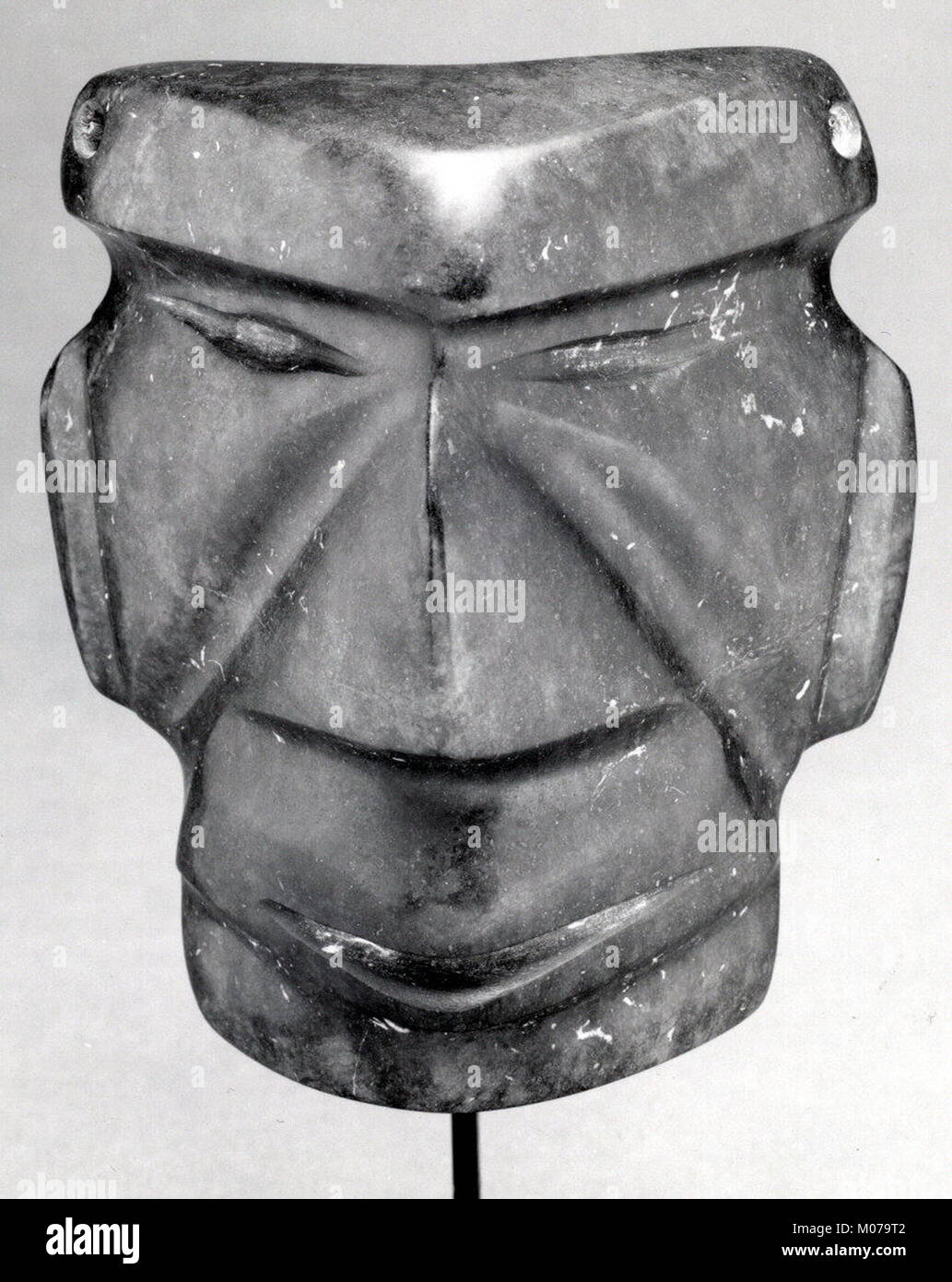 This mask, part of the MET collection, is a representation of ...
