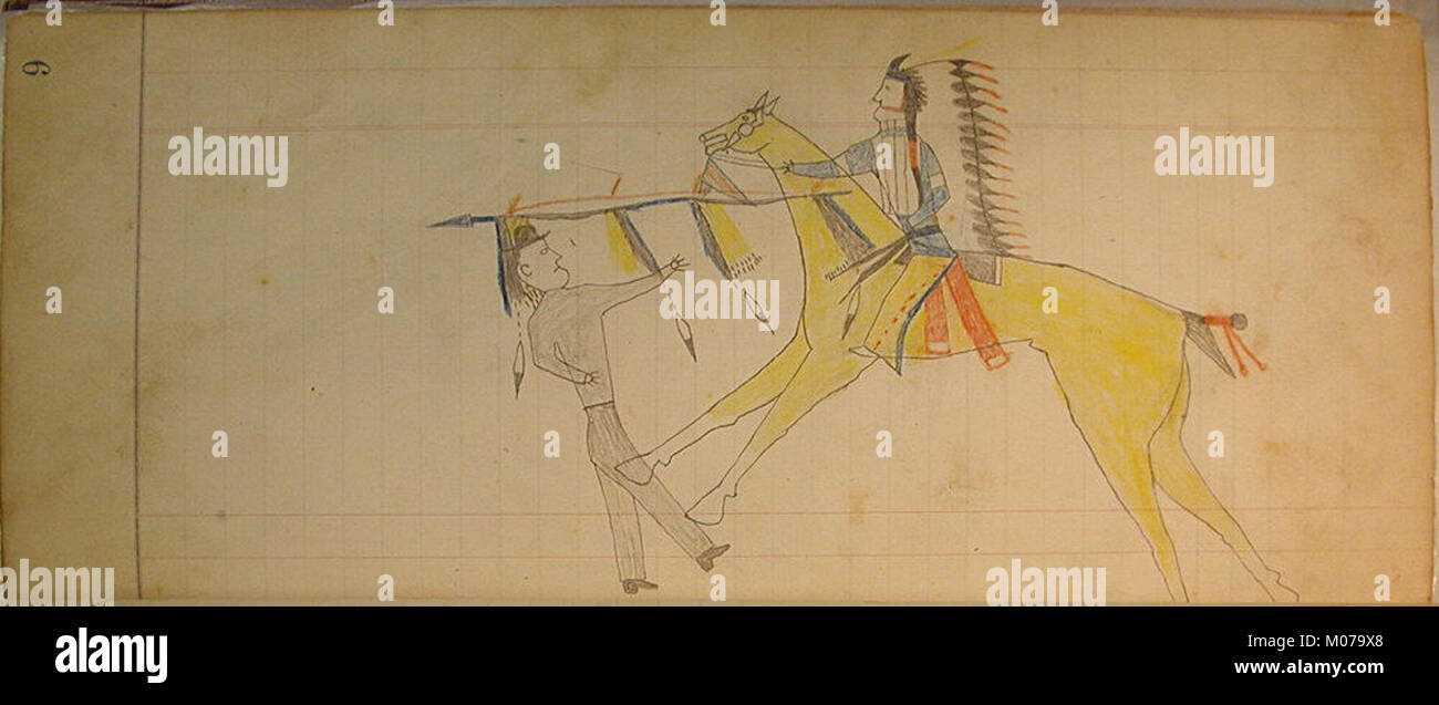 Indian counting coup hi-res stock photography and images - Alamy