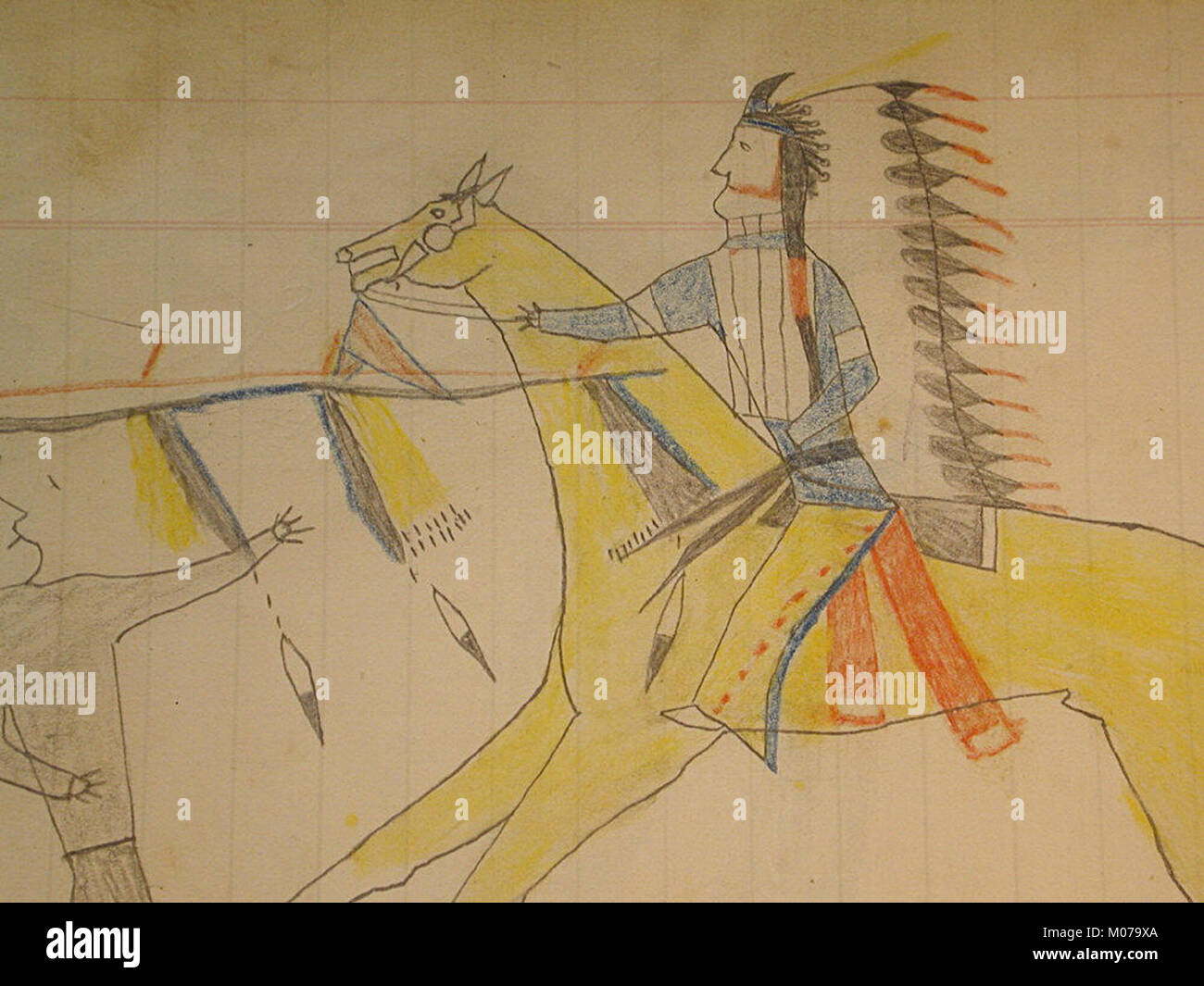 Indian counting coup hi-res stock photography and images - Alamy