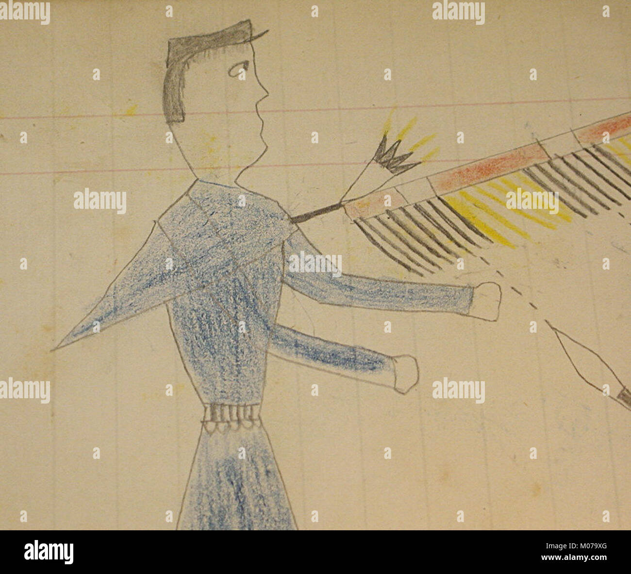 This ledger drawing, part of The Metropolitan Museum of Art's ...