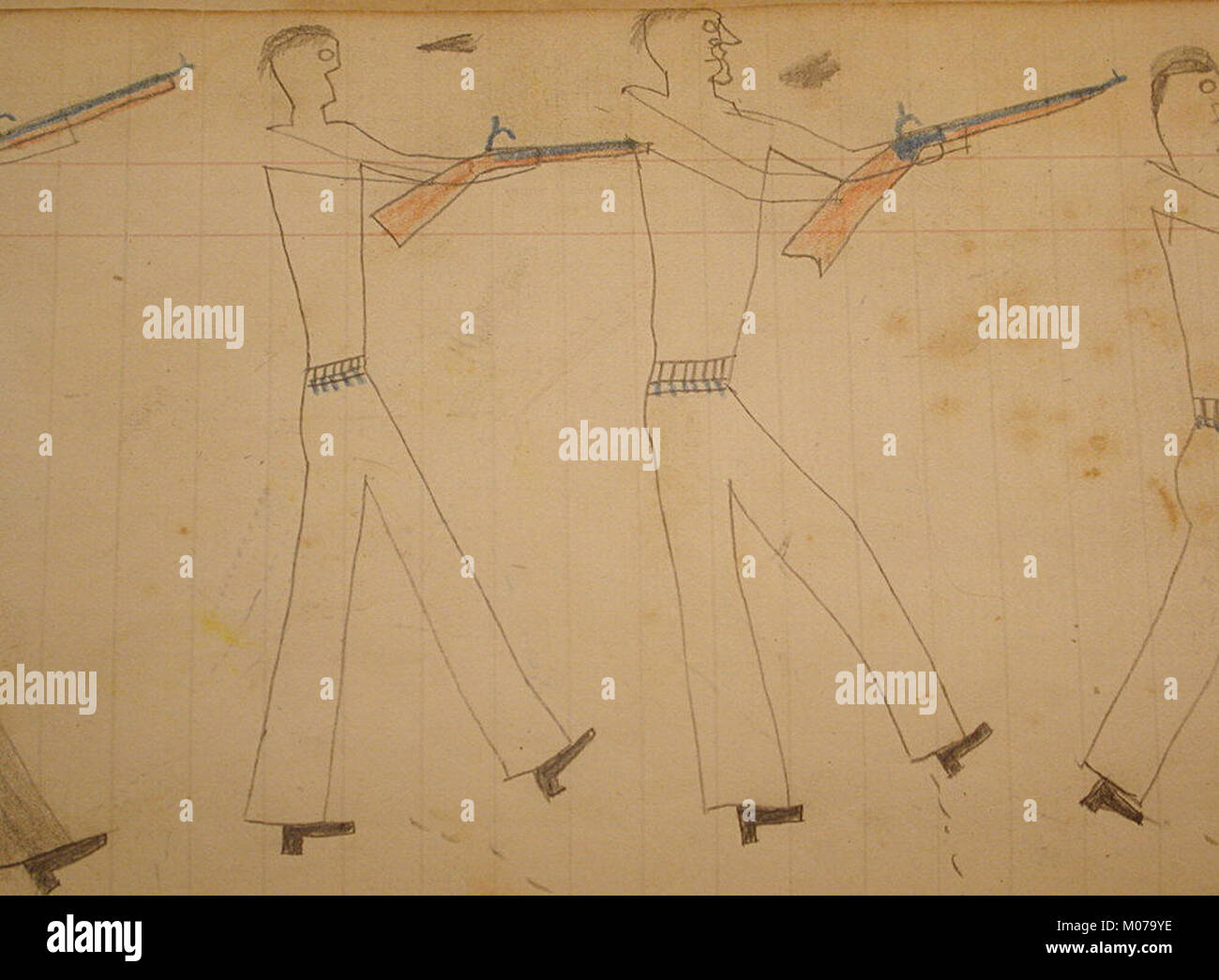 This ledger drawing from The Metropolitan Museum of Art showcases ...