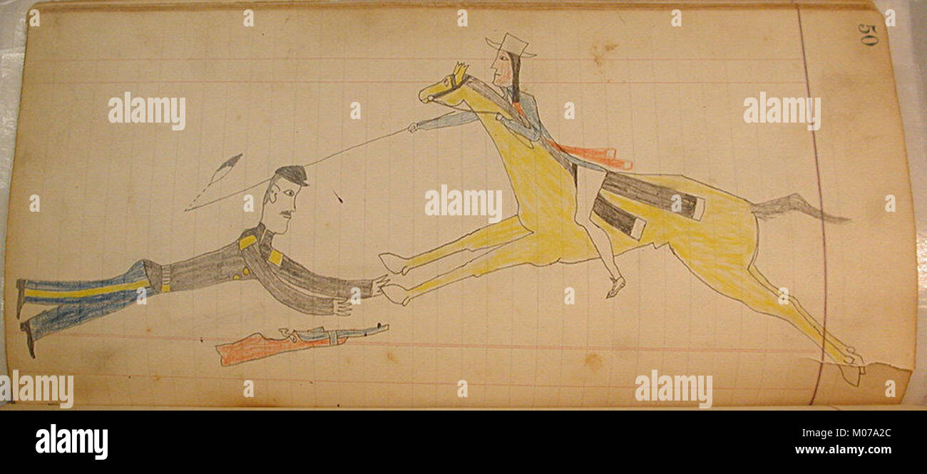 This ledger drawing, created on a single page, showcases the use of ...