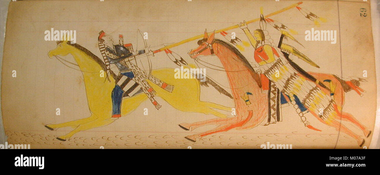 Ledger Drawing MET page62 Stock Photo - Alamy