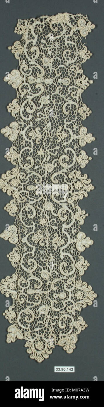 This lappet, part of the MET collection, is a decorative accessory worn ...