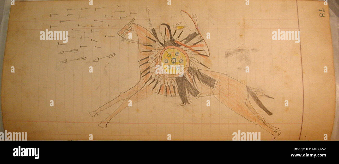 Ledger Drawing MET page78 Stock Photo - Alamy