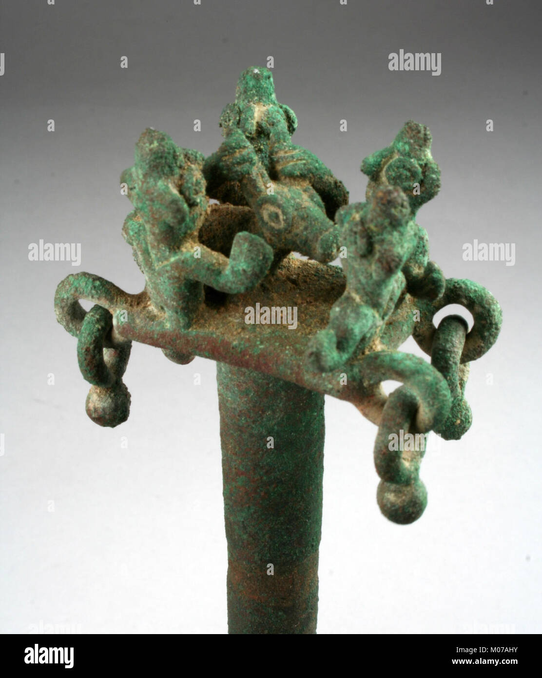 This Tumi knife, a type of ceremonial knife from South America, is part ...