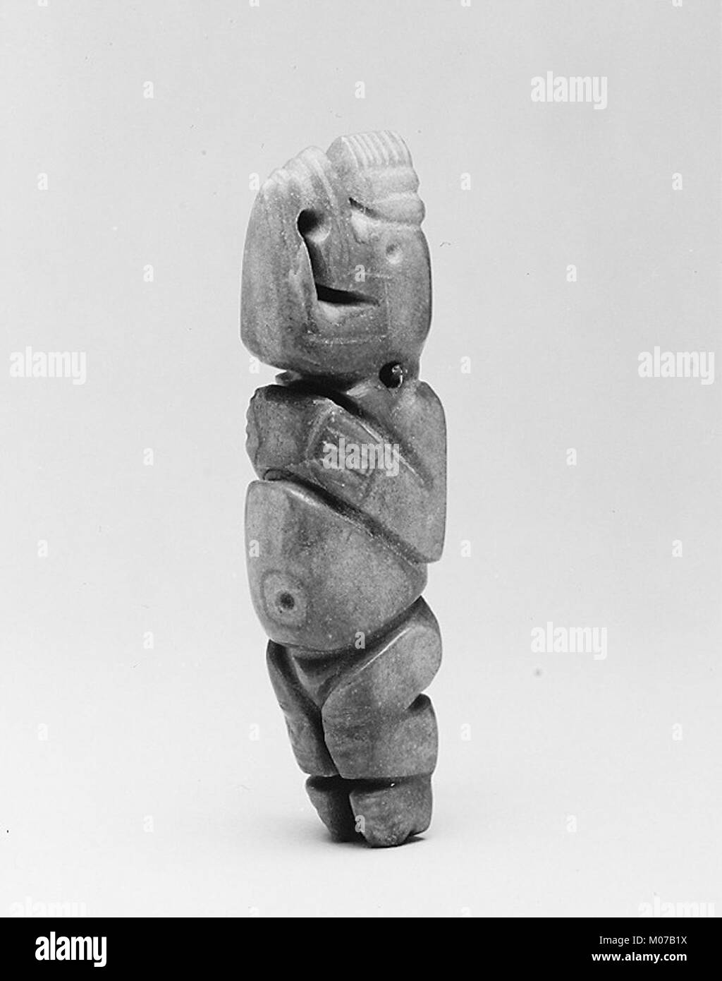 Masked Figure Pendant MET 260329 Stock Photo - Alamy