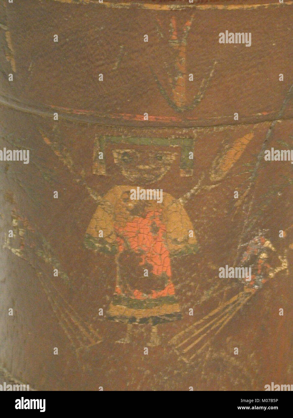 A Kero, a traditional Peruvian drinking vessel, often used in Inca ...