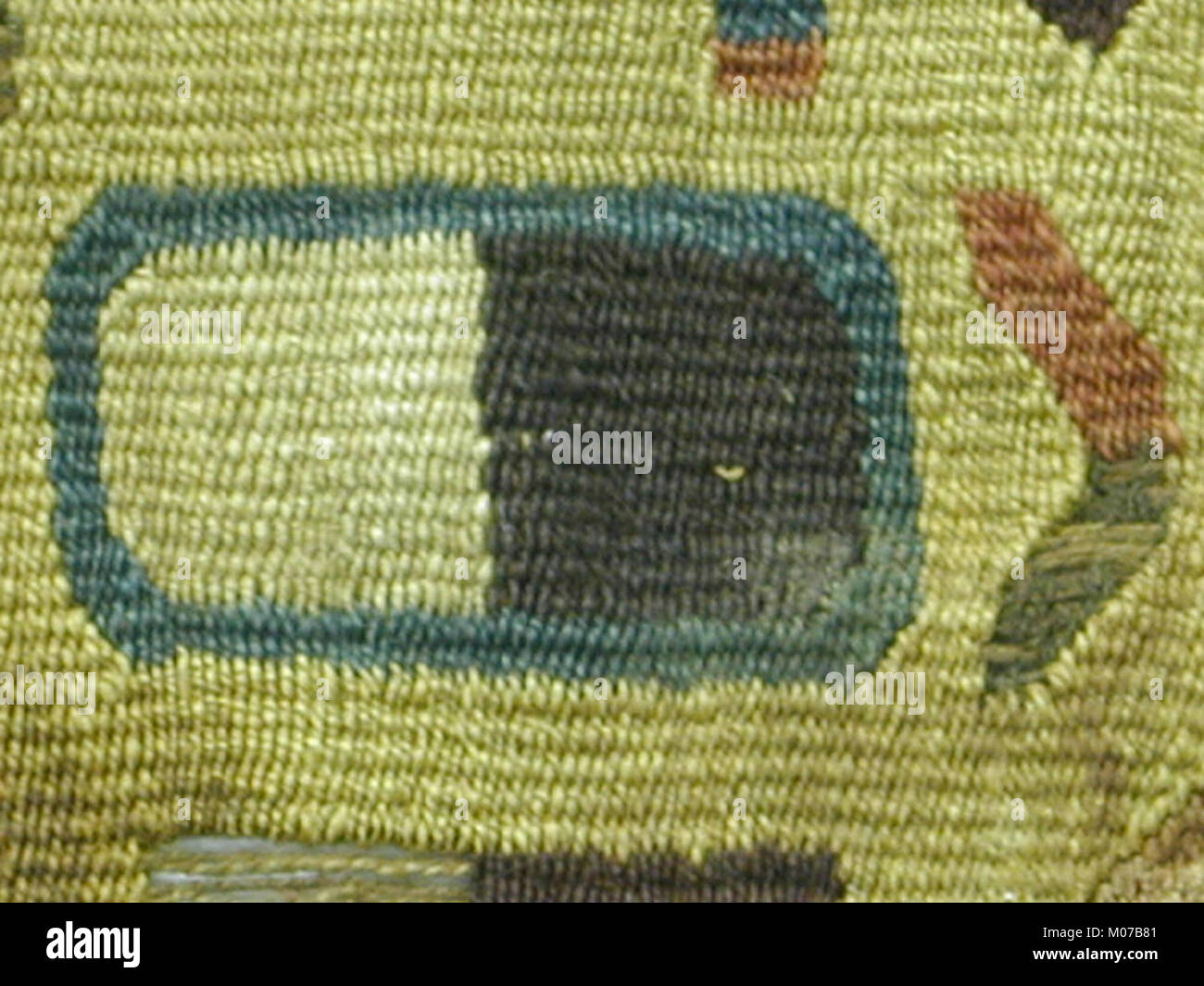 This neck emblem or sash is a distinctive piece of clothing decoration ...