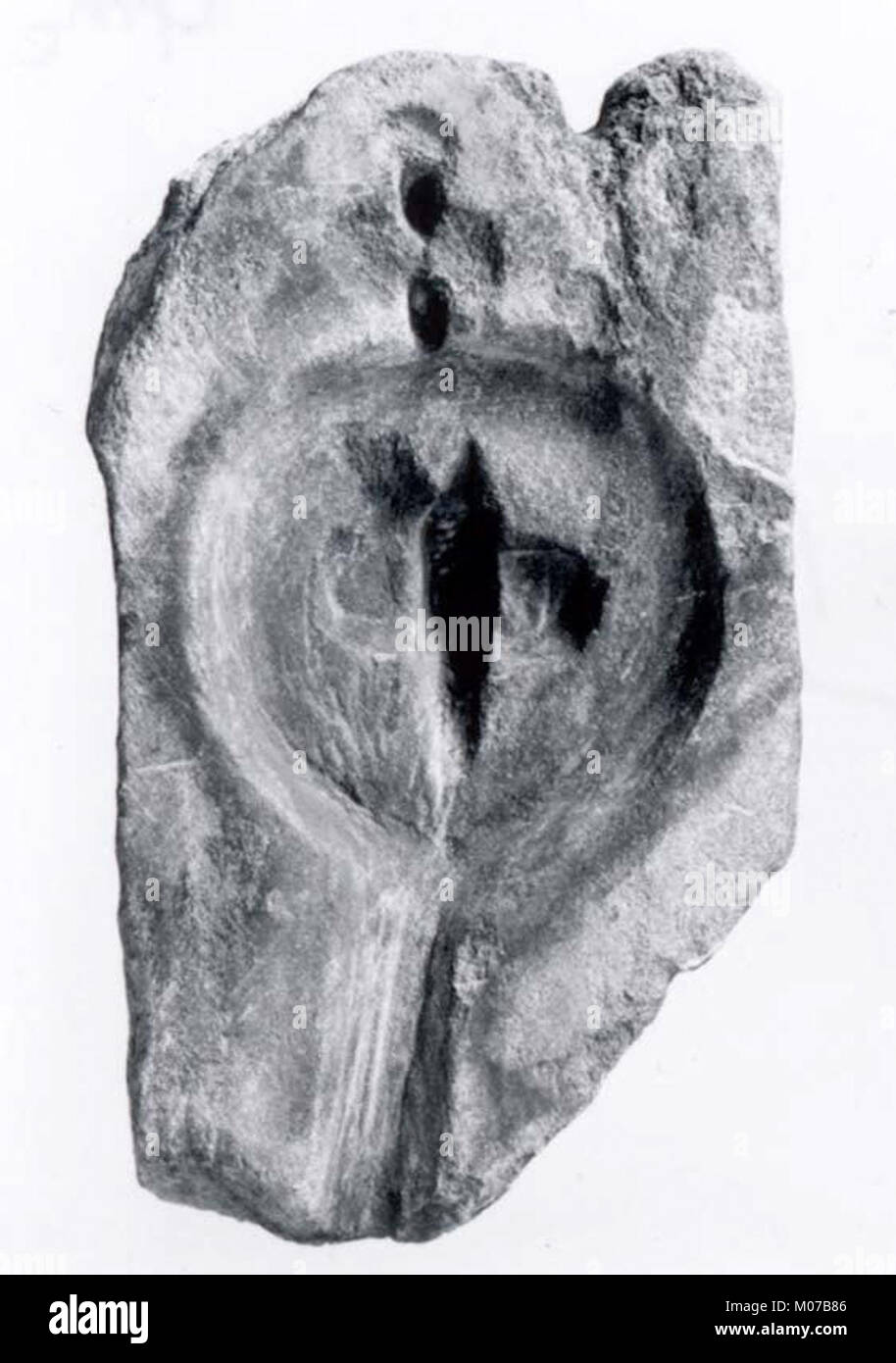 A mold from the MET collection, possibly used in metal or ceramic ...