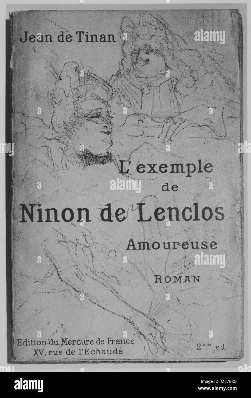 An artwork depicting Ninon de Lenclos, a renowned French courtesan. The ...