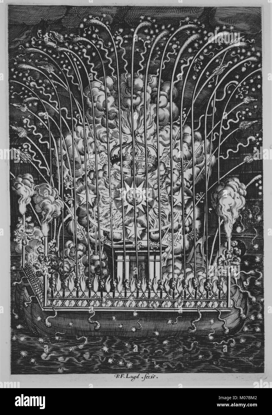 This work titled 'Le Soleil Au Signe du Lyon' features a symbolic ...