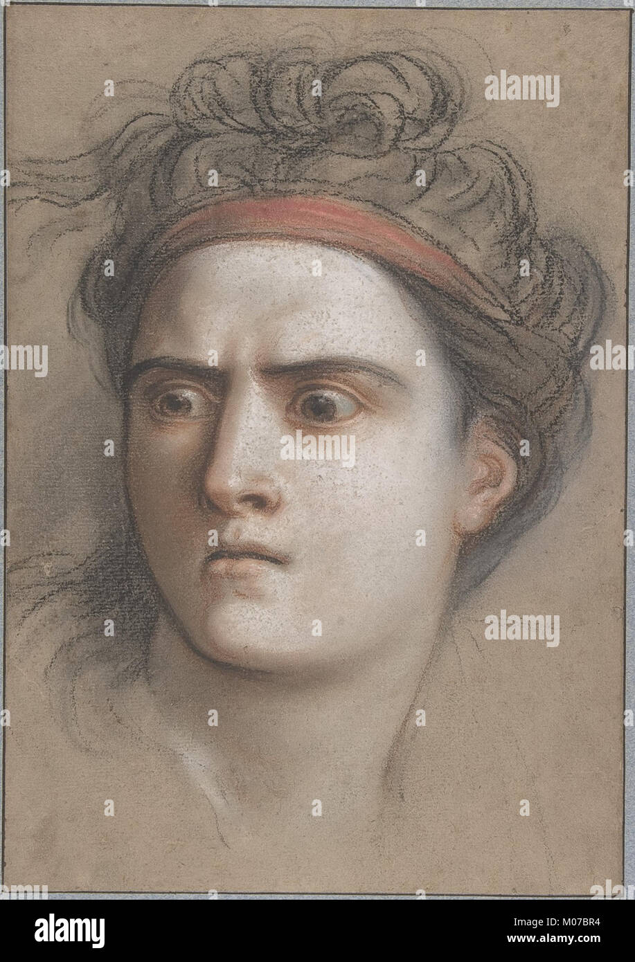 This artwork depicts Medea from Greek mythology, illustrating her ...