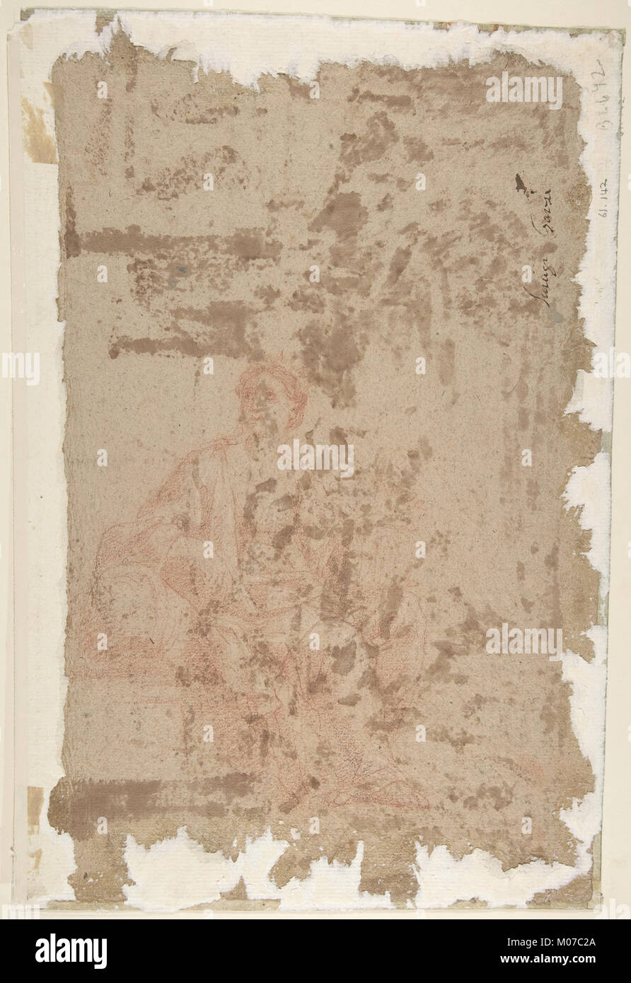 This drawing depicts the dramatic scene of Marcus Curtius leaping into ...