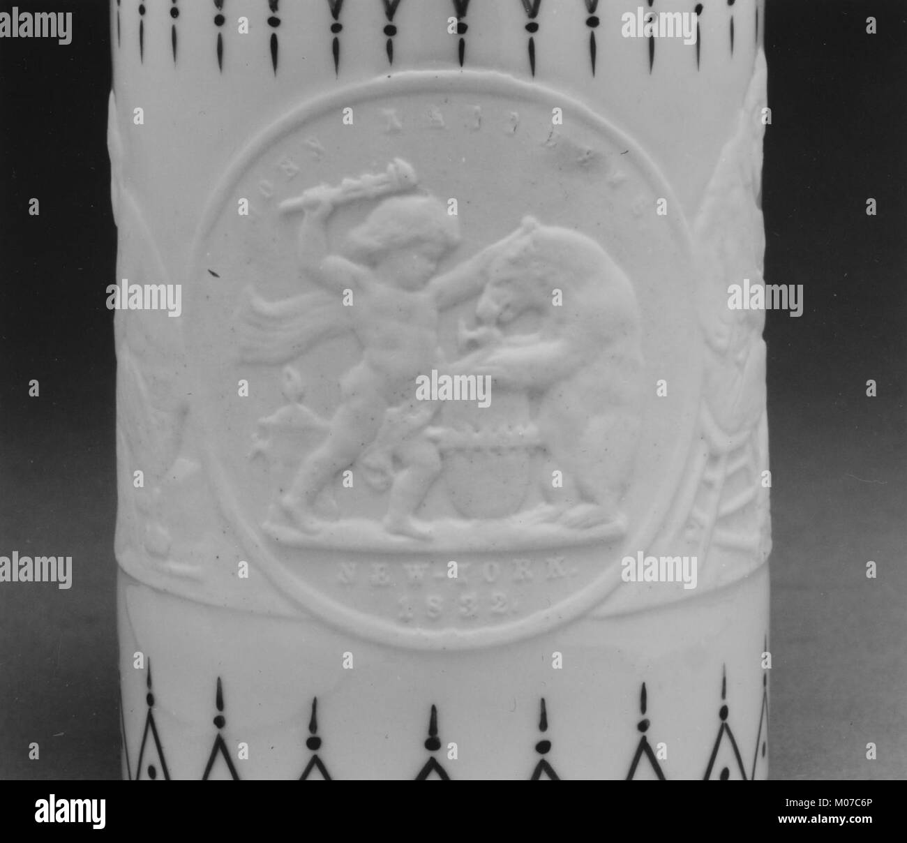 A historical mug from the museumâ€™s collection, showcasing the ...