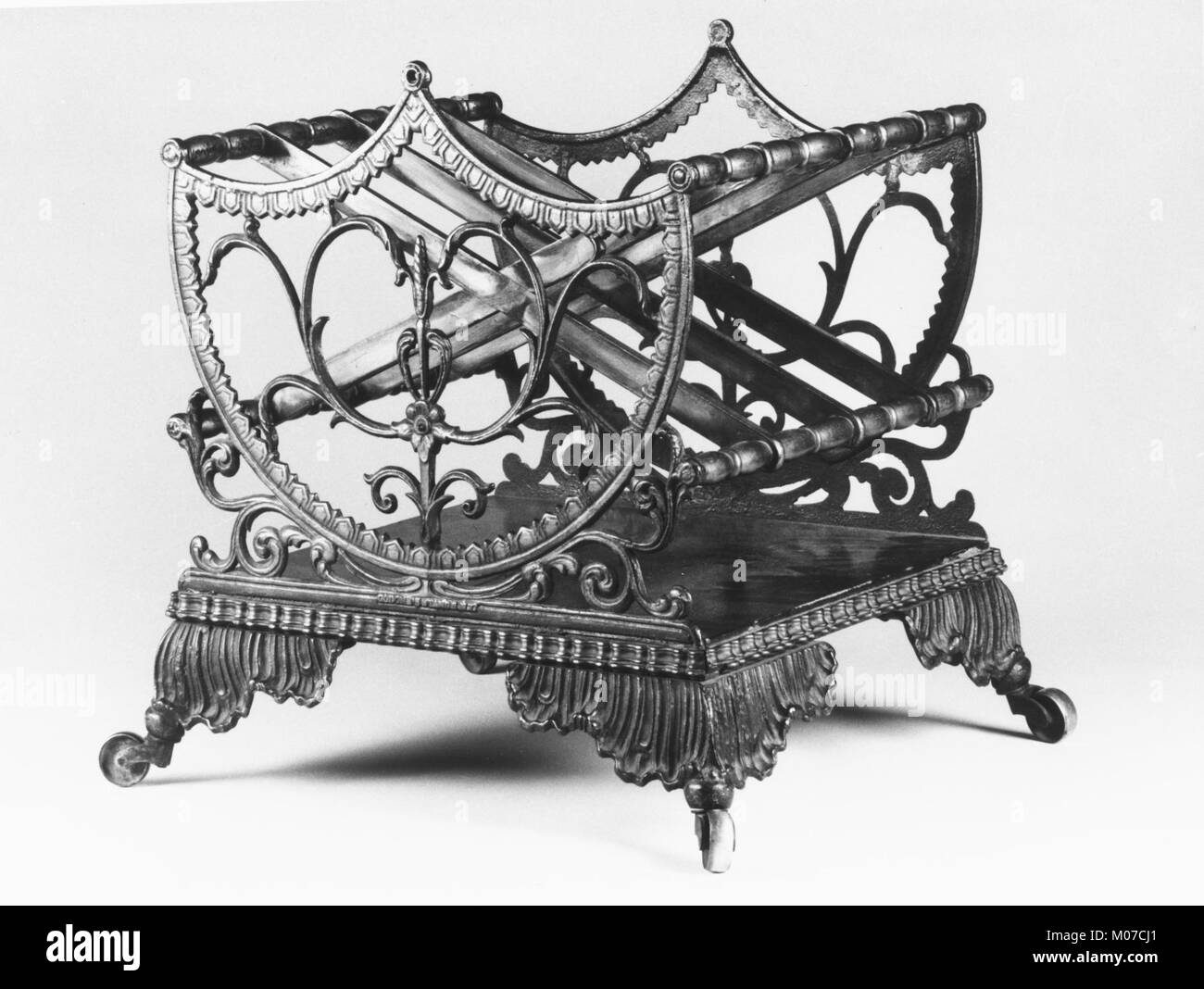 This music rack is a functional and decorative object designed to hold ...