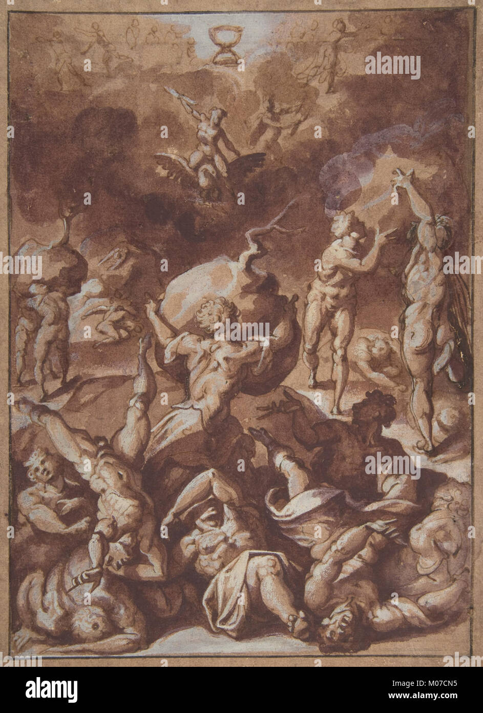 Gods fighting hi-res stock photography and images - Alamy